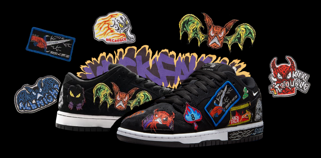 Neckface Nike SB Dunk Low Brings Out the Edgy Kid in Us!