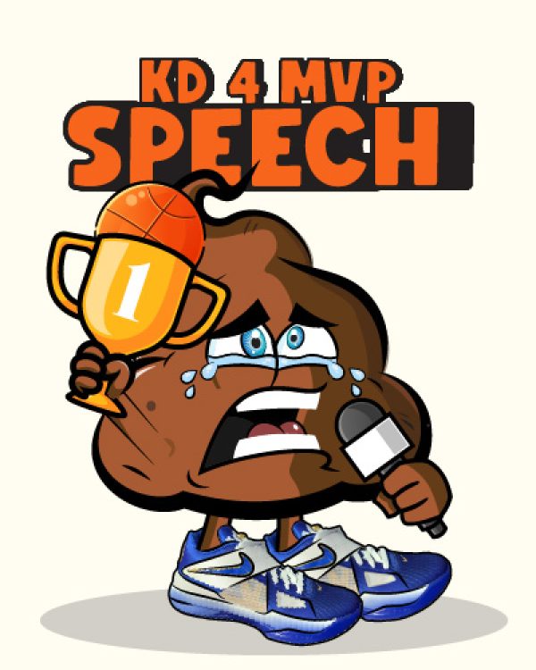 KD 4 MVP Speech: Heartfelt Salute to KD’s #1 Legend—His Mom!