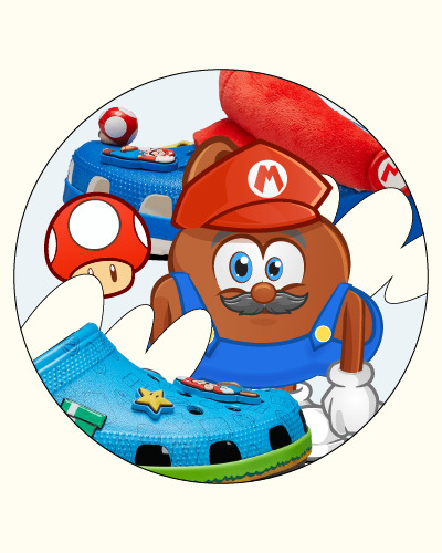 Super Mario Crocs: A Time Warp Into Nostalgia